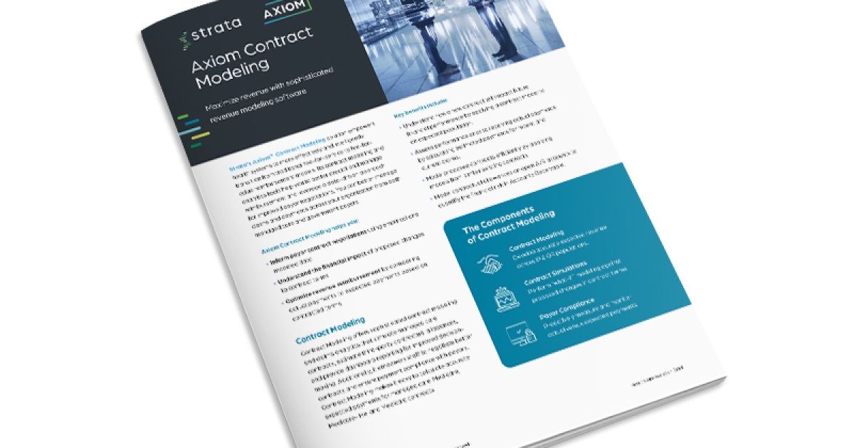 Axiom Contract Modeling | Strata Decision Technology