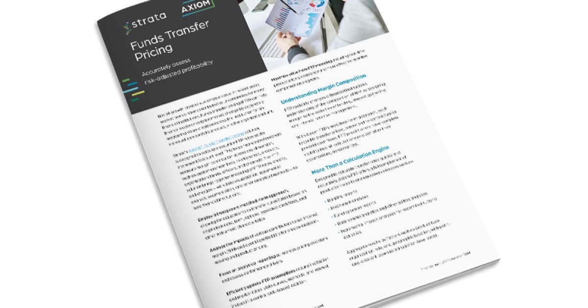 Axiom FTP and Profitability Management: Financial Institutions Solution ...